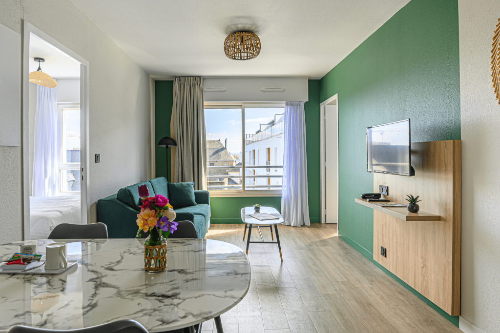 Appartement T3 | Appart hôtel Le Liberté Vannes centre-ville